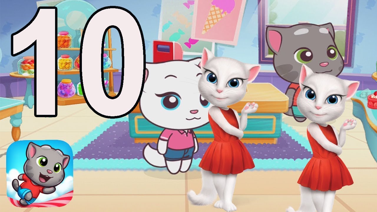 Talking Tom Candy Run 2019 - Gameplay Walkthrough Part 10 (iOS, Android ...