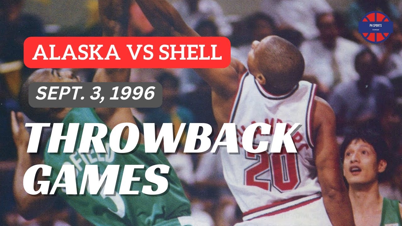 ALASKA vs SHELL | 1996 PBA Comms Cup Final Game 4 | FULL GAME | PBA ...
