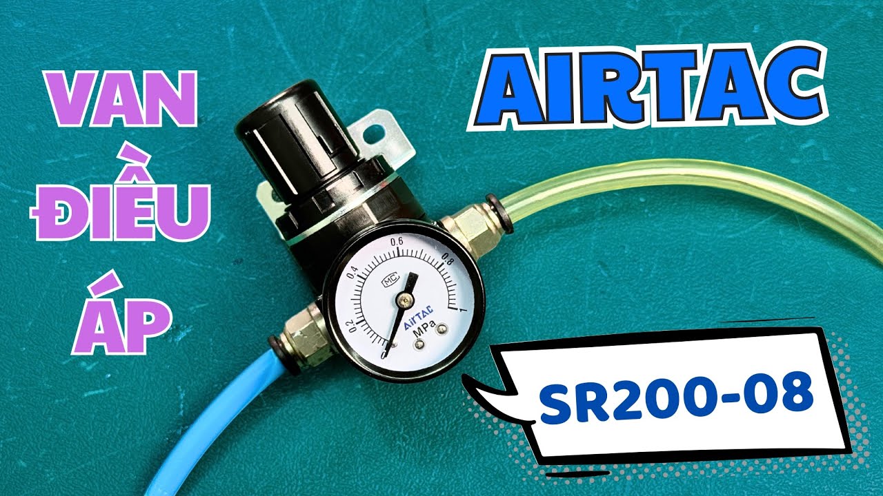 Đập hộp Van điều áp khí nén Airtac SR200 – bất ngờ ngay lần đầu bật máy! - YouTube