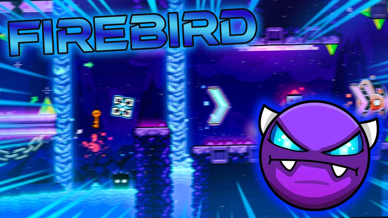 Geometry Dash - Firebird 100% All Coins (By seannnn) - YouTube