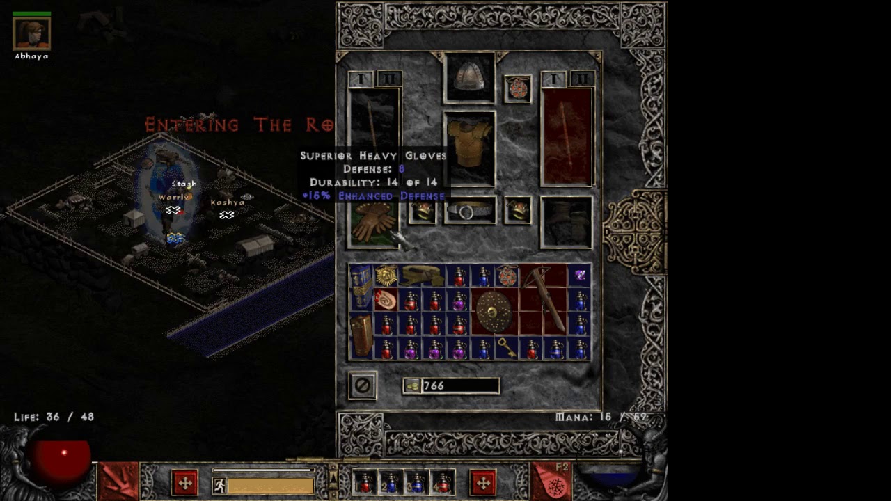 Diablo 2 Act 1: Rescue Deckard Cain - YouTube