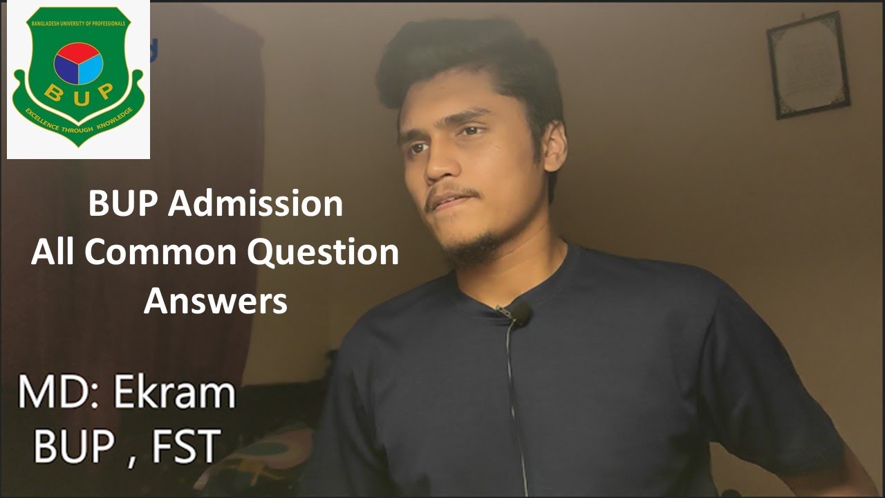 BUP Admission Preparation|| FST Book|| Book for BUP Admission 20-21| 2ND Timer , FST Preparation ...