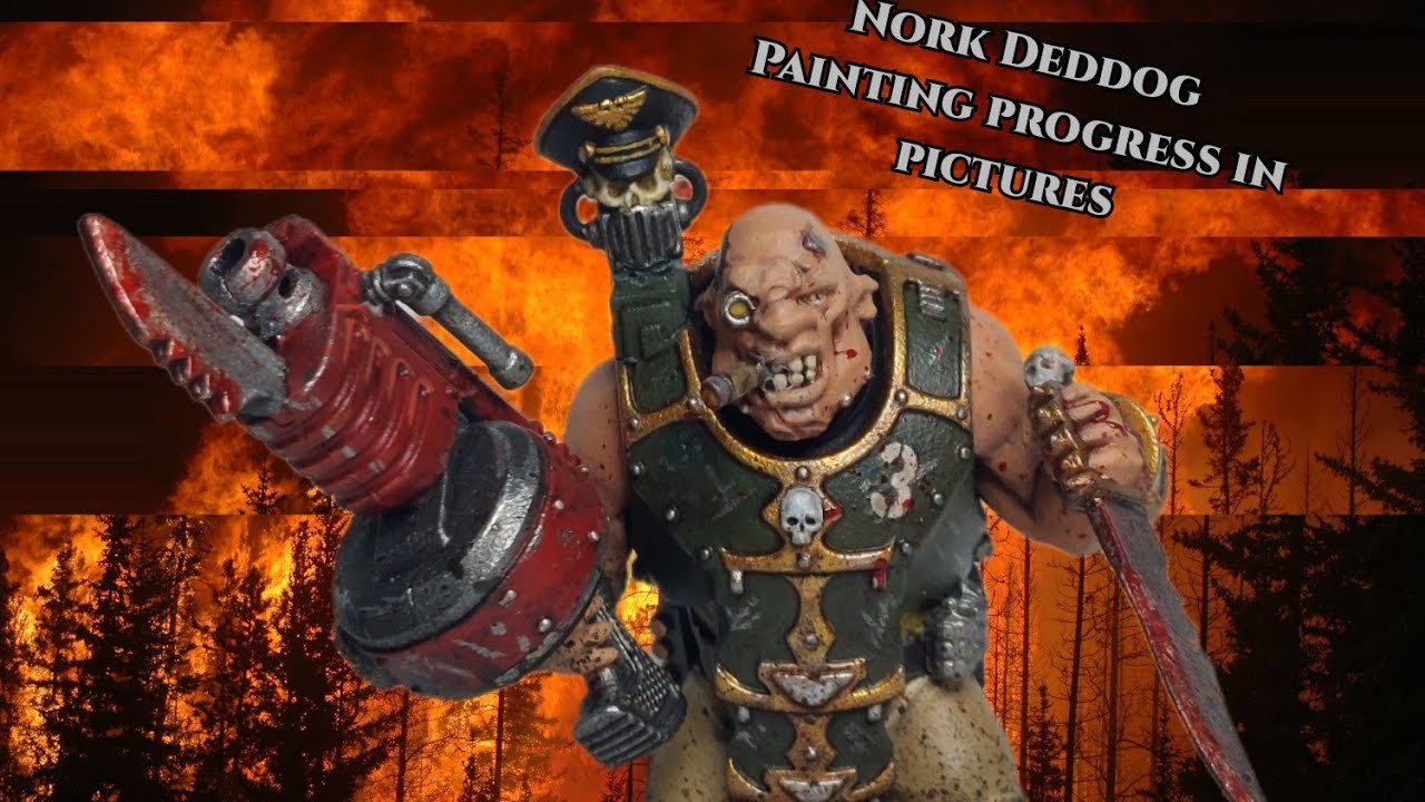 Nork Deddog painting progress - YouTube