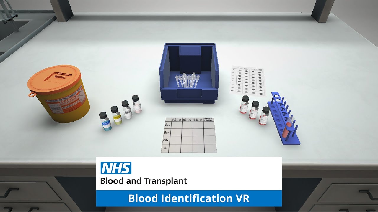 NHS - Tile Blood Grouping - YouTube