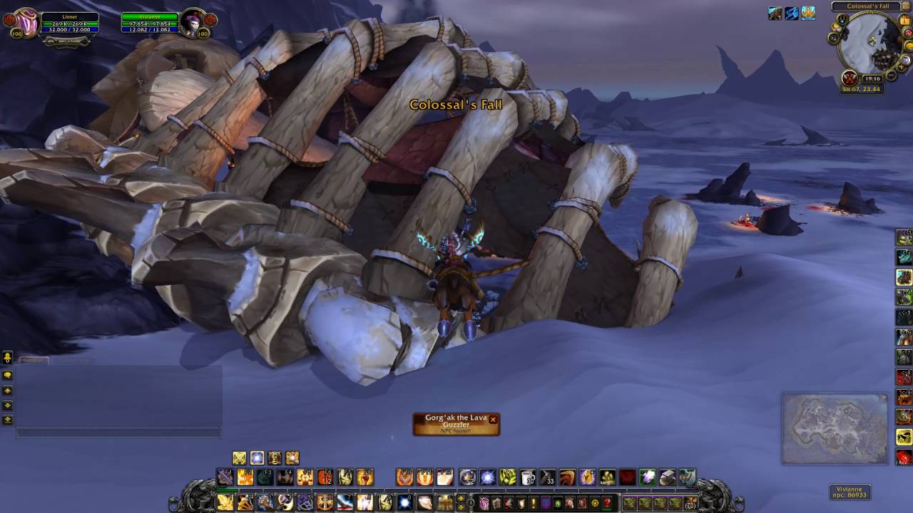 Colossal's Fall Explore Frostfire Ridge - YouTube