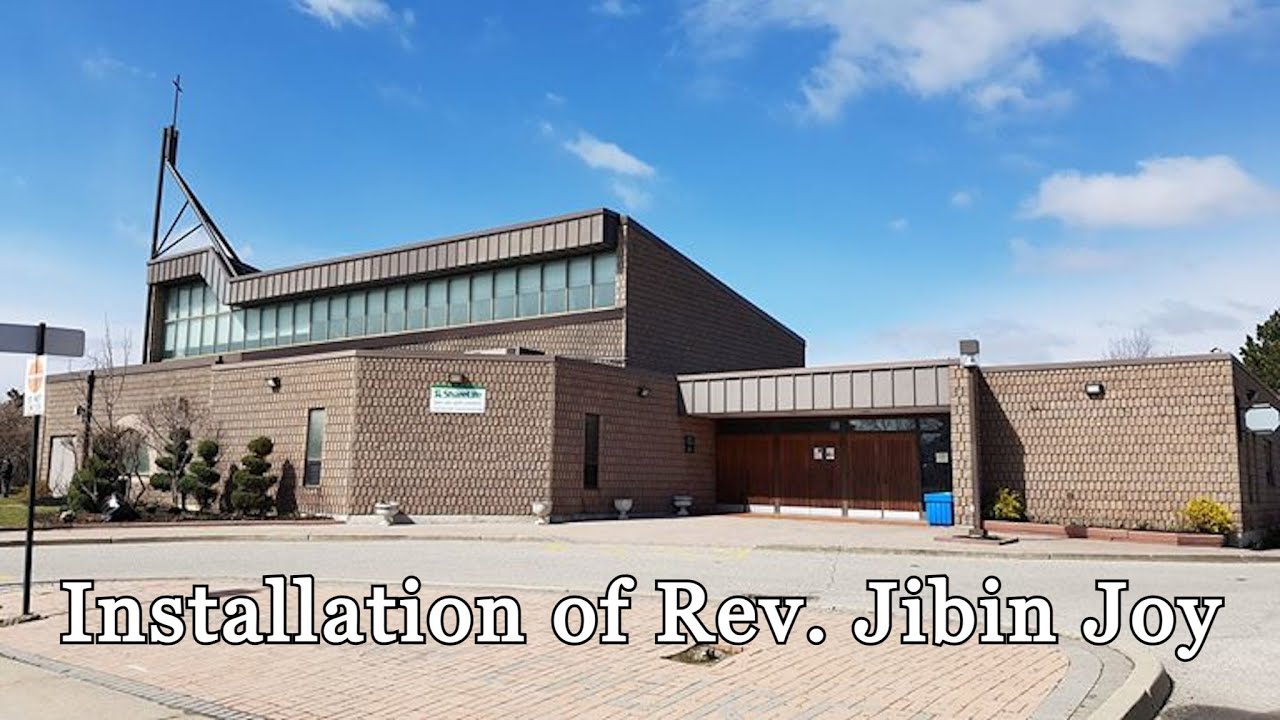 Installation of Rev. Jibin Joy - YouTube