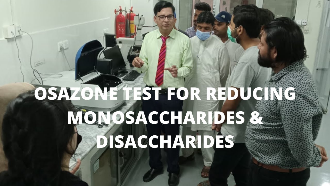 Osazone test for reducing monosaccharides and Disaccharides with demo ...