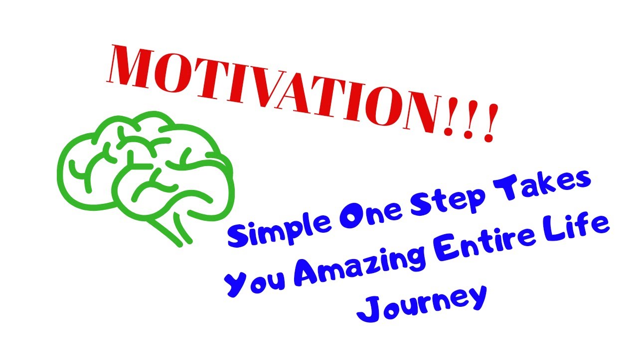 Motivational and Inspiring Video.One Simple Step Takes You Entire ...