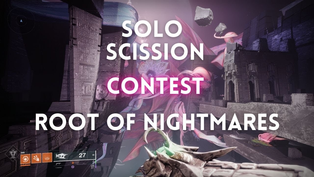 Solo Scission ( Contest Mode ) - Root of Nightmares - YouTube