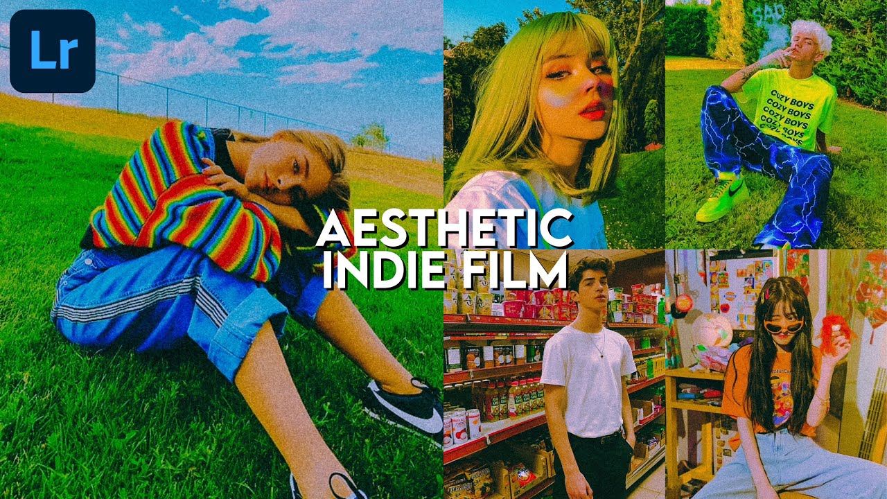 How To Edit Aesthetic Indie Film Filter Tutorial | Lightroom Mobile ...