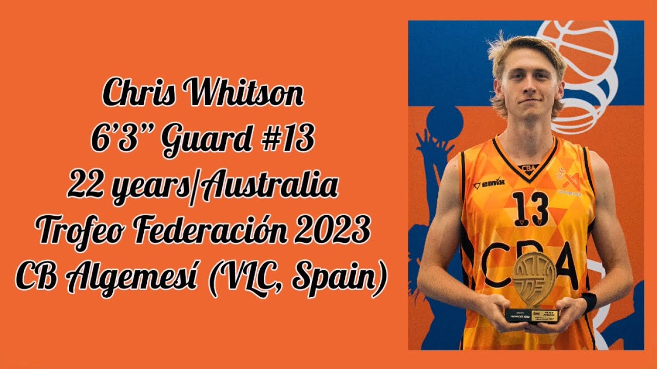 Chris Whitson Trofeo Federación 2023 (6’3” Guard #13) - YouTube