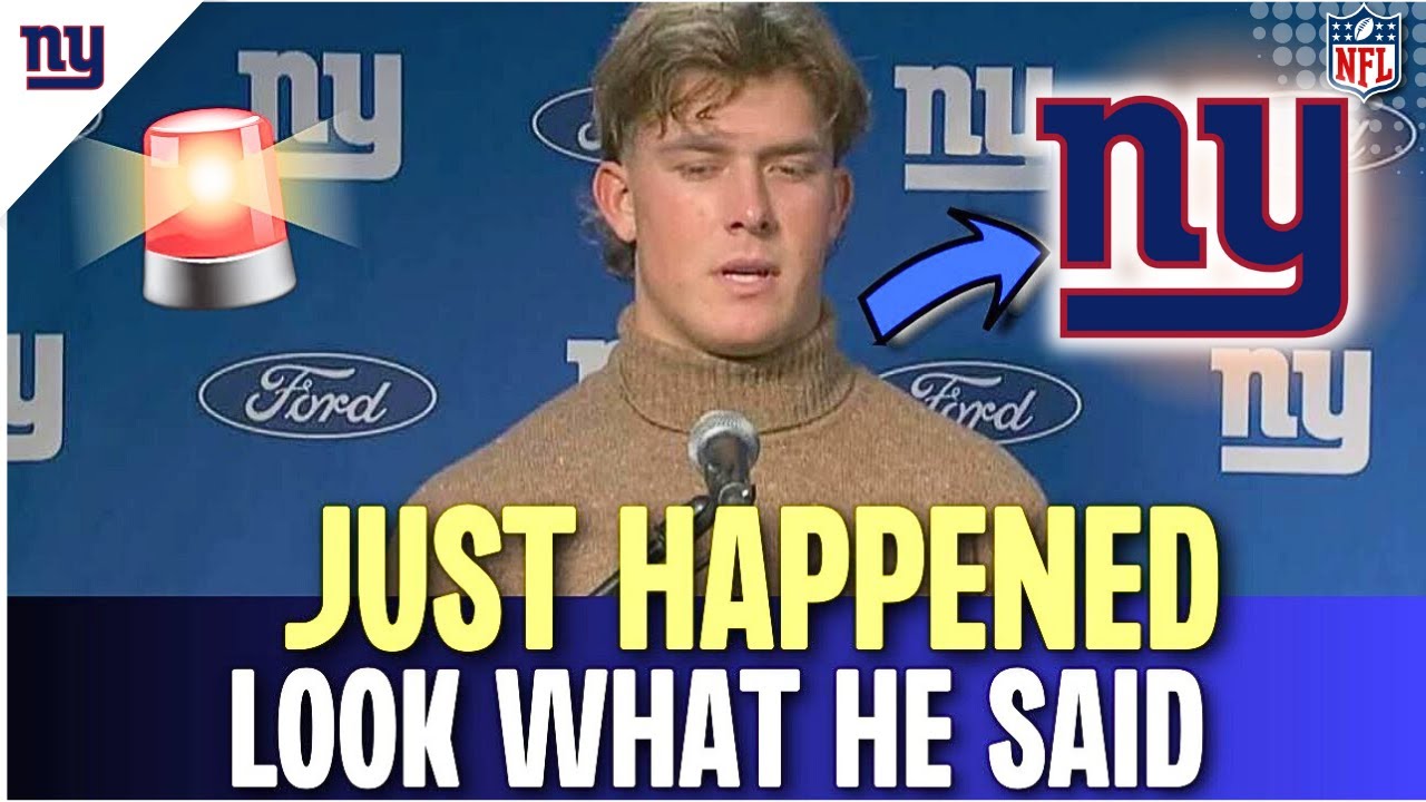 BREAKING! GIANTS QB SPEAKS OUT ON CLASHES WITH THE VIKINGS! | GIANTS ...