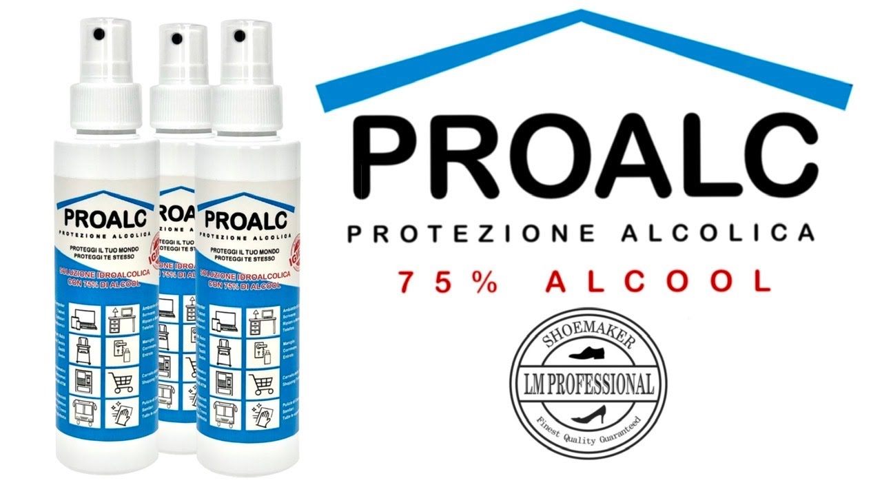 PROALC - Protezione Alcolica per il trattamento delle Superfici - YouTube