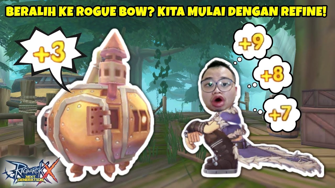ABISIN CRYSTAL UNTUK REFINE KARENA BERALIH KE RORGUE BOW? | RAGNAROK X ...