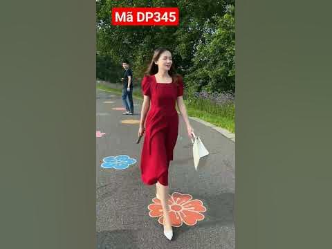 Mã DP345 Váy Cổ Vuông - Đầm Trung Niên | gọi ngay DT ZALO 0766.522.104 #damtrungnien #vaydam ...
