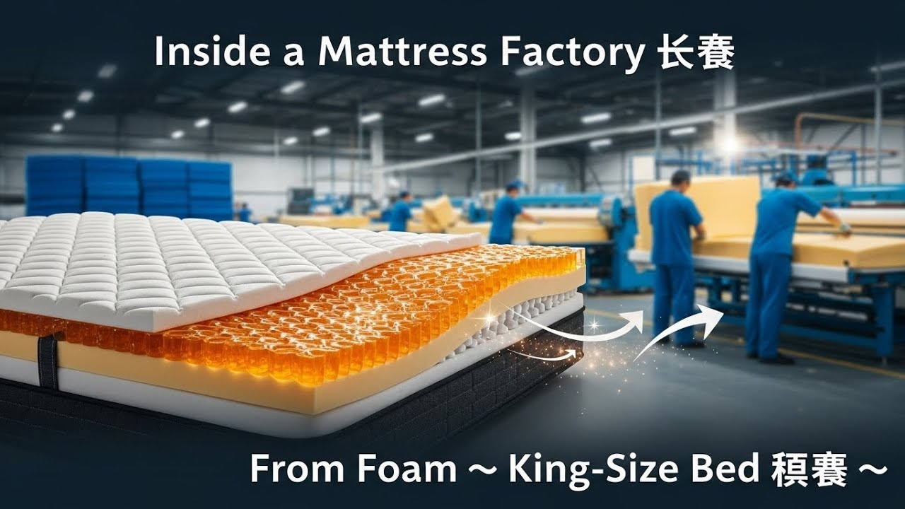 “Foam Manufacturing Process | Step-by-Step Polyurethane Foam Production ...