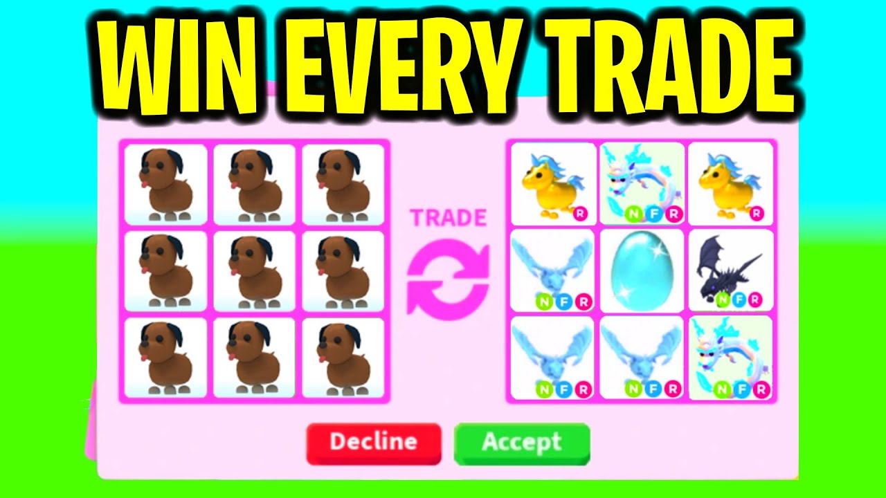 HOW TO WIN EVERY TRADE IN ADOPT ME! Roblox Adopt Me - YouTube