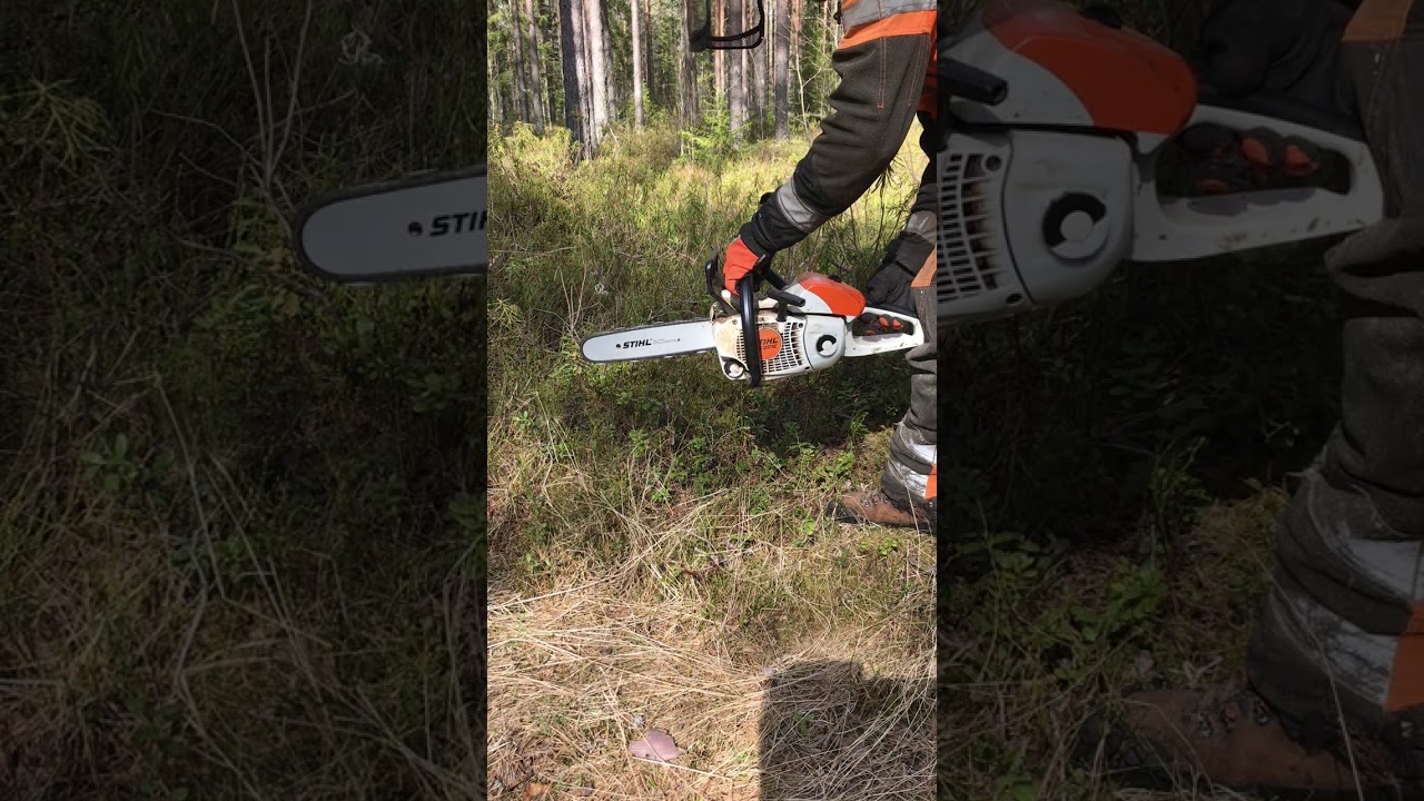 Stihl ms201 - YouTube