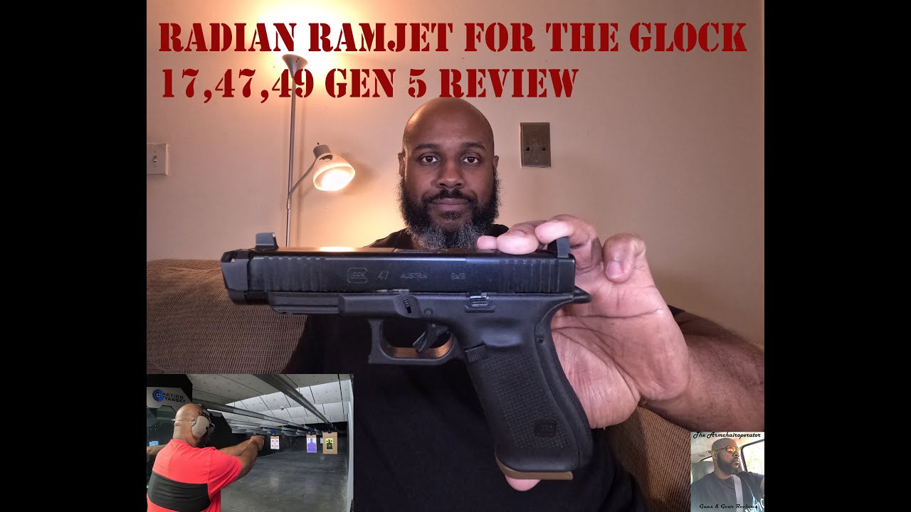 Radian Ramjet & afterburner for the Glock17 47 49 review - YouTube