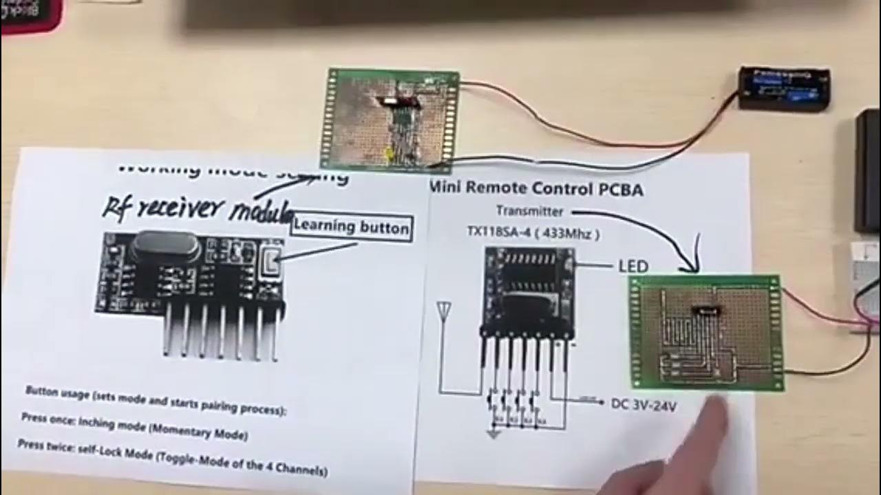 QIACHIP Remote Control Switch for Arduino Uno Module Smart Home, 4C - YouTube