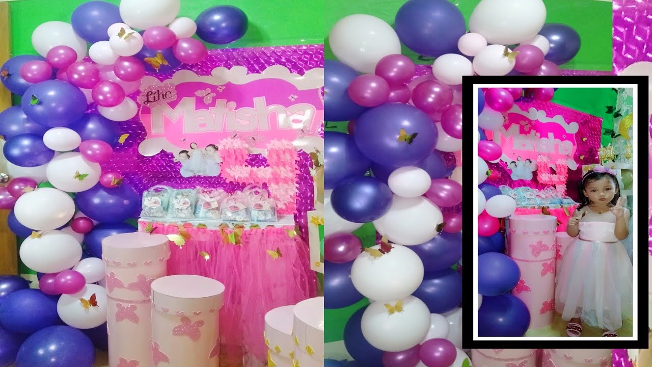 BIRTHDAY PARTY SET-UP | PARTY SET-UP FOR GIRLS | ALL IN DIY PARTY SET ...