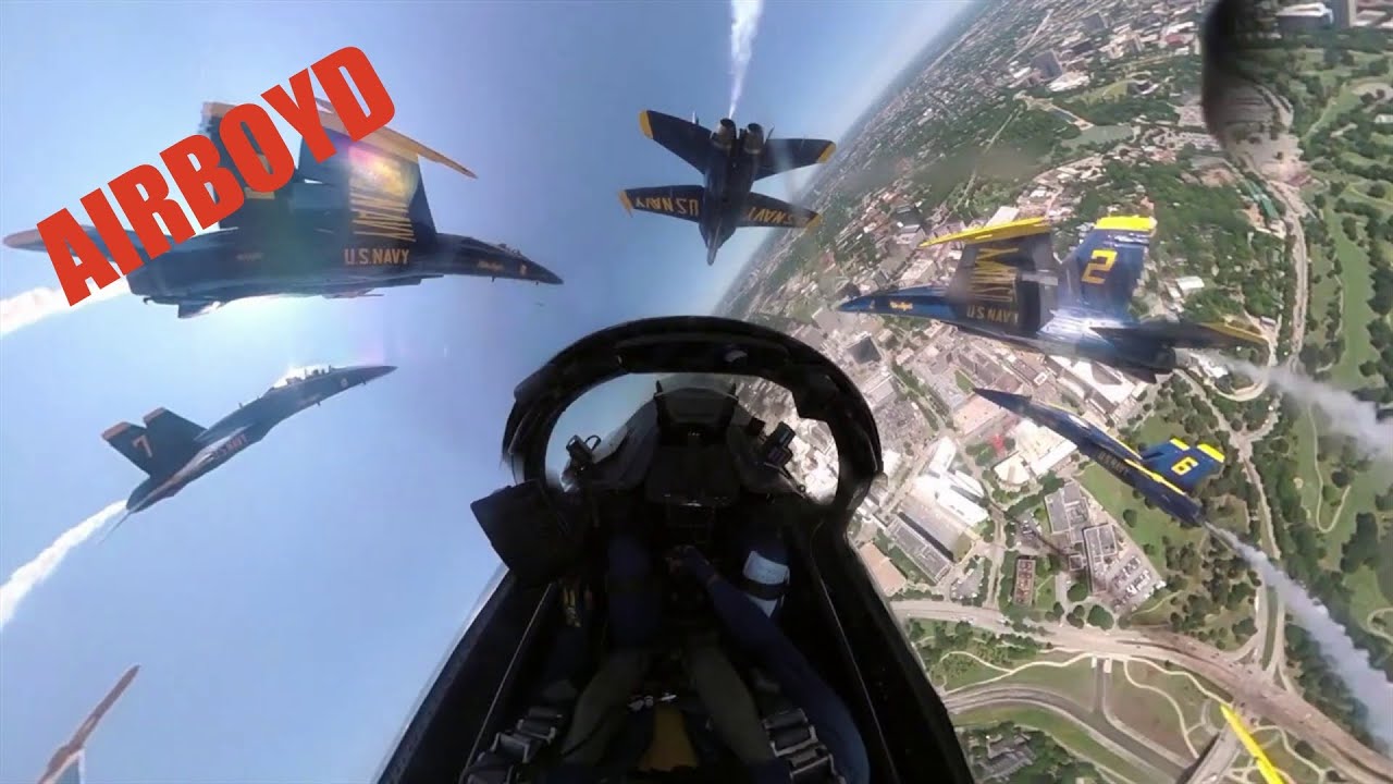Blue Angels • Dallas, Houston, New Orleans - YouTube