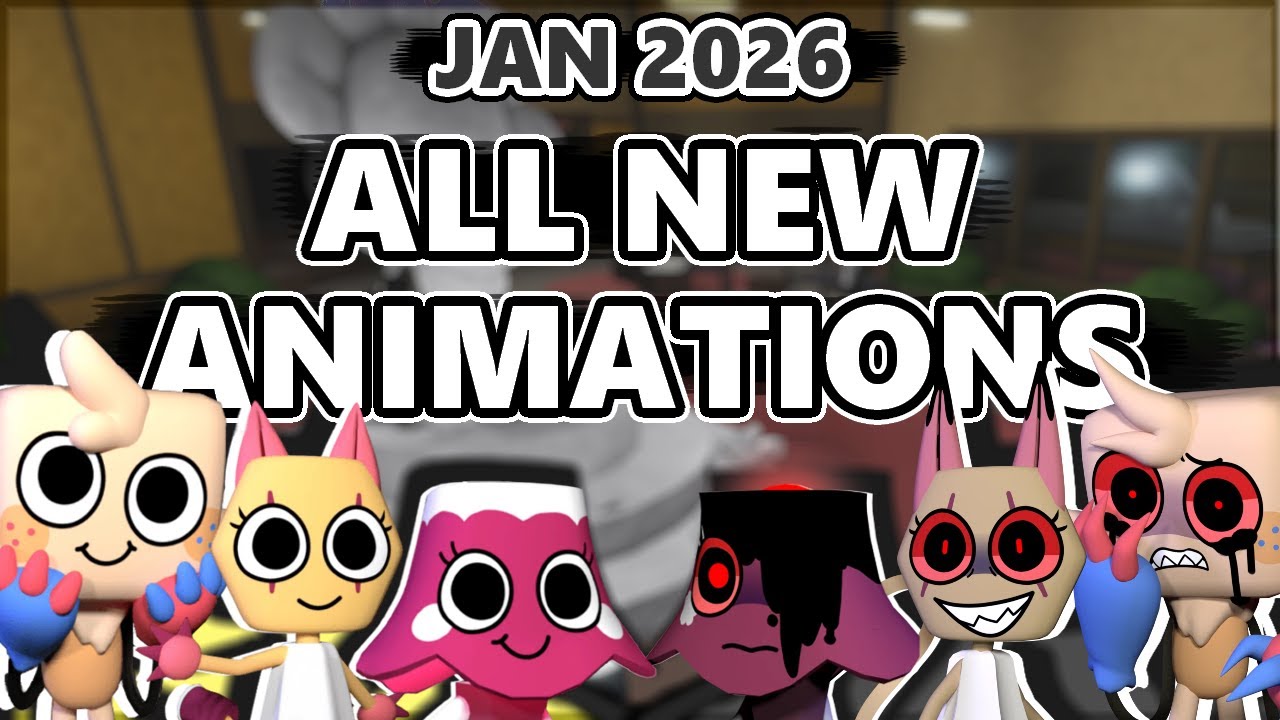 ALL New GOOB, SCRAPS & BRIGHTNEY Animations w/ Comparison (JAN 2026 ...