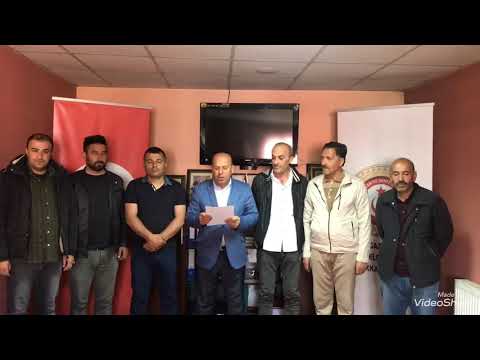 Hakkâri Gaziler ve Şehit Ailelerinden Bedirhan bebek ve Annesi için basın açıklaması