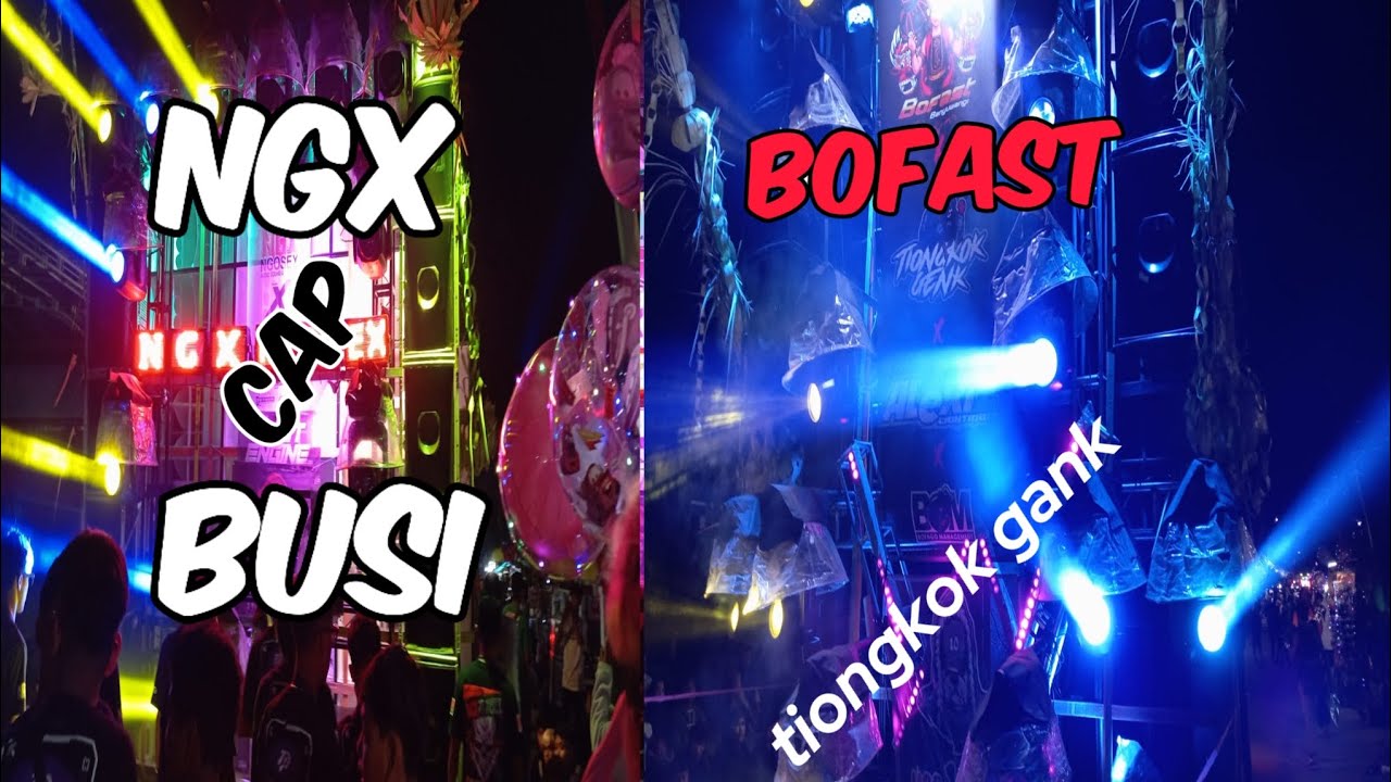 NGX cap busi x bofast tiongkok geng start ber iringan - YouTube