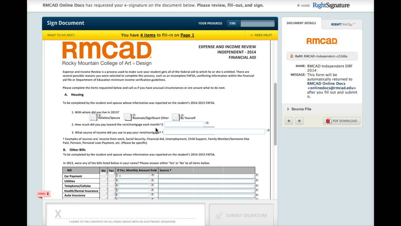 RMCAD Online Independent EIRF - YouTube