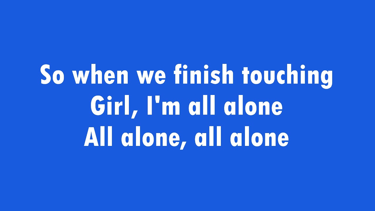 Alone with Lyrics Bazzi - YouTube