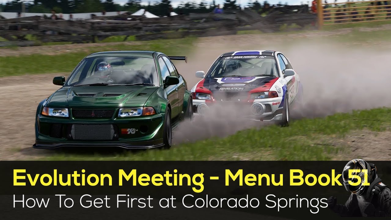 How To Get Gold in the Evolution Meeting race at Colorado Springs (HARD) - #granturismo7 (1.52 ...