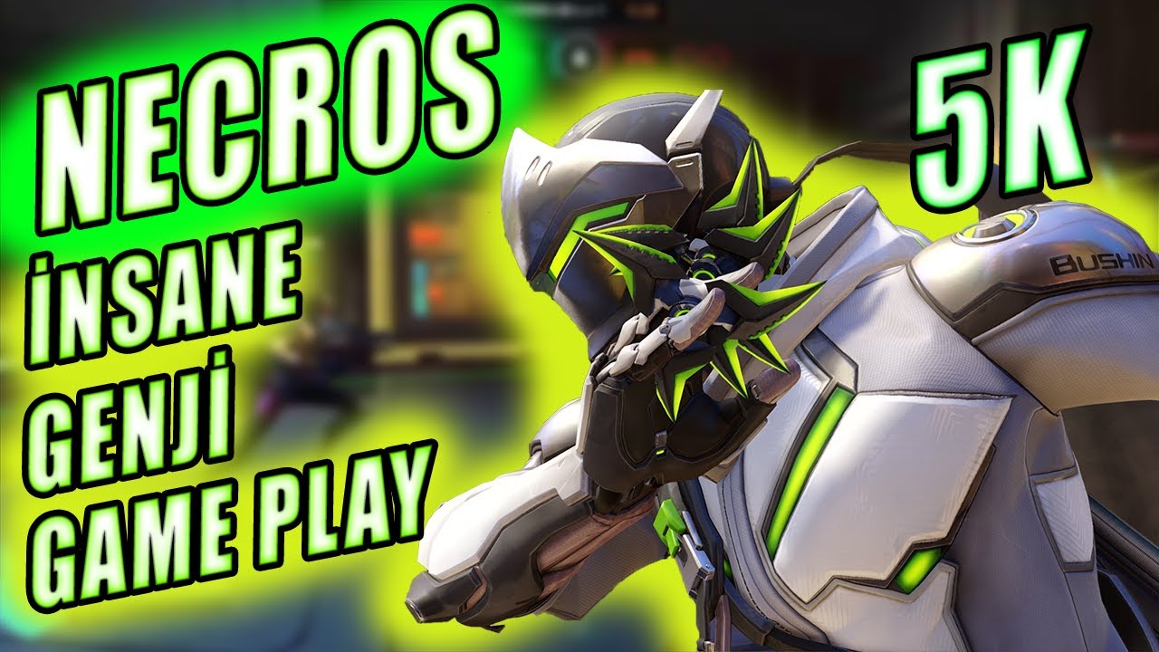 Necros got 5kıll with genji,twitch streamer best and funny moments# ...