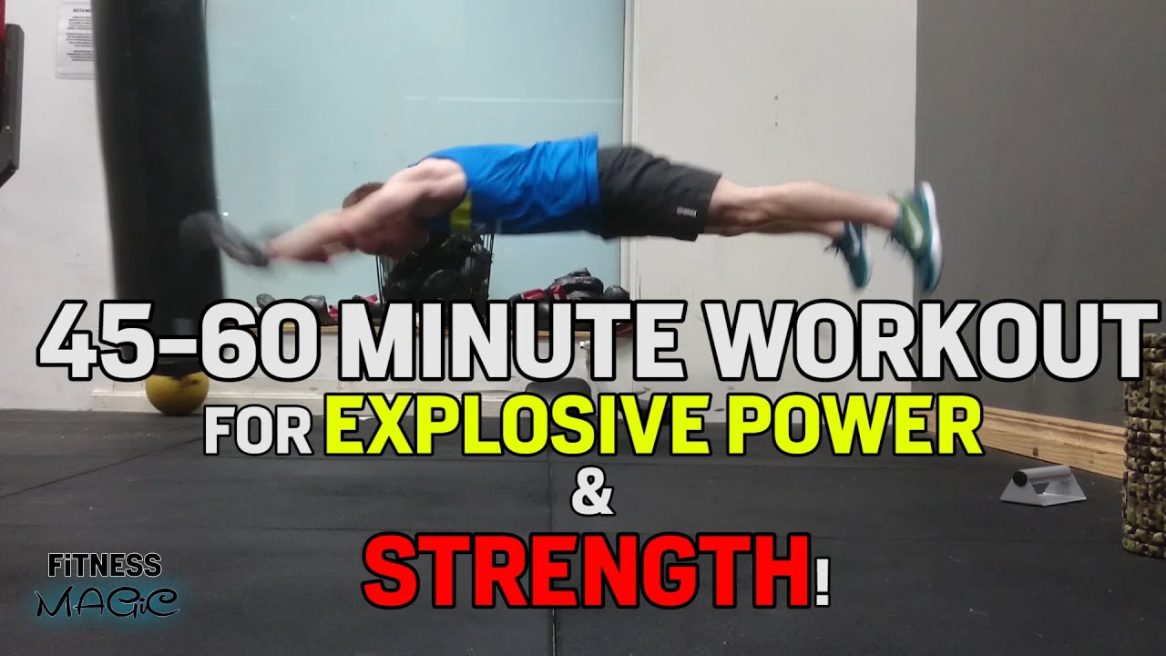 45 60 Minute Plyometricexplosive Upper And Lower Body Workout Check Description For Workout