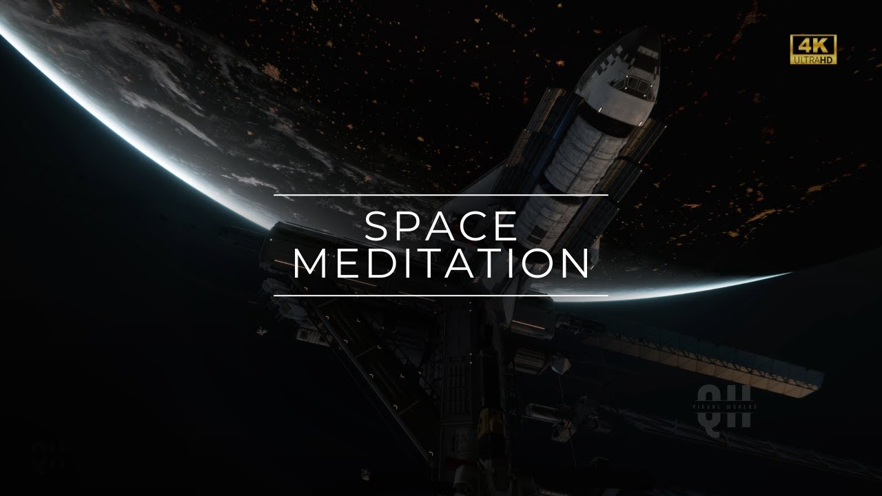 Space Station Ambience with Soft Meditation Music – 2 Hours – 4K - YouTube