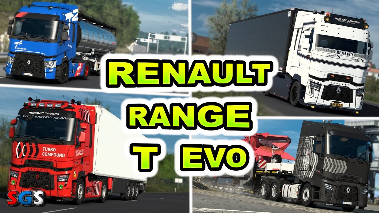 |ETS2 1.54| Renault Range T Evo by Gloover - YouTube
