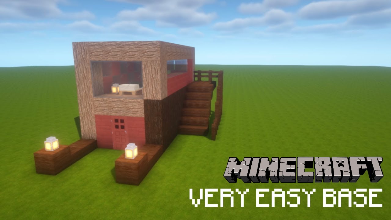 Minecraft : How To Build a Modern Beautiful Base In Minecraft Pc ...