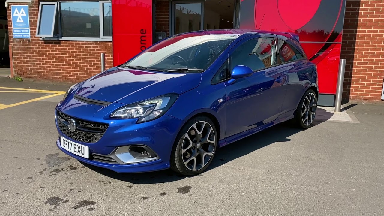 Vauxhall Corsa 1.6 VXR, Flash Blue - YouTube