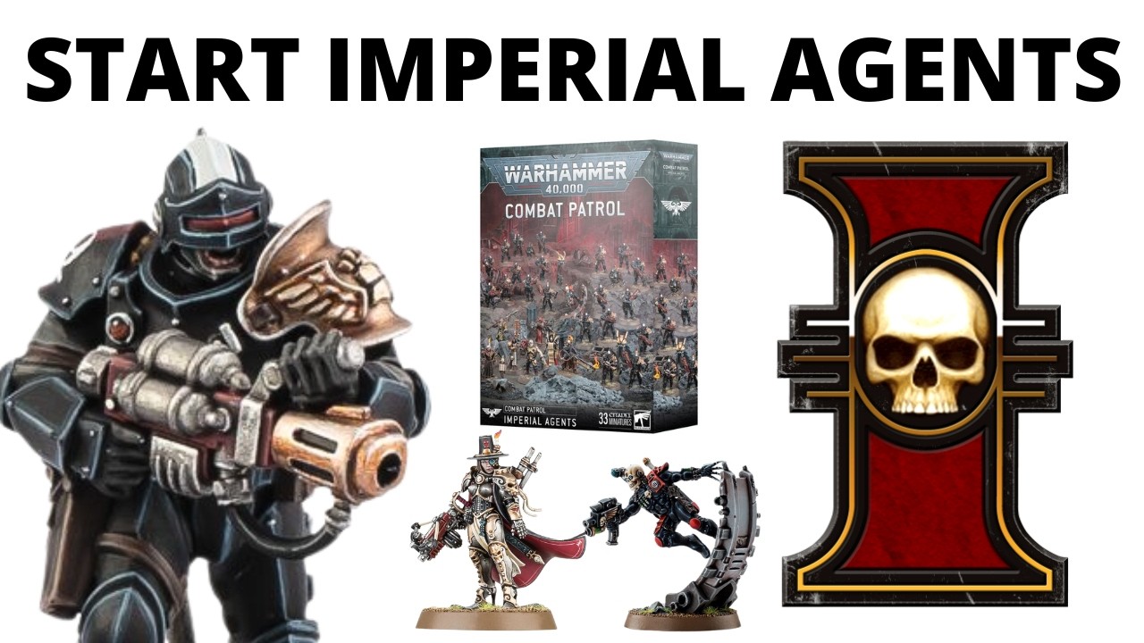 How to Start an Agents of the Imperium Army in Warhammer 40K 10th ...