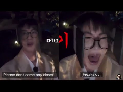 BTS Jin Screaming Compilation on Run Jin Horror Ep - YouTube