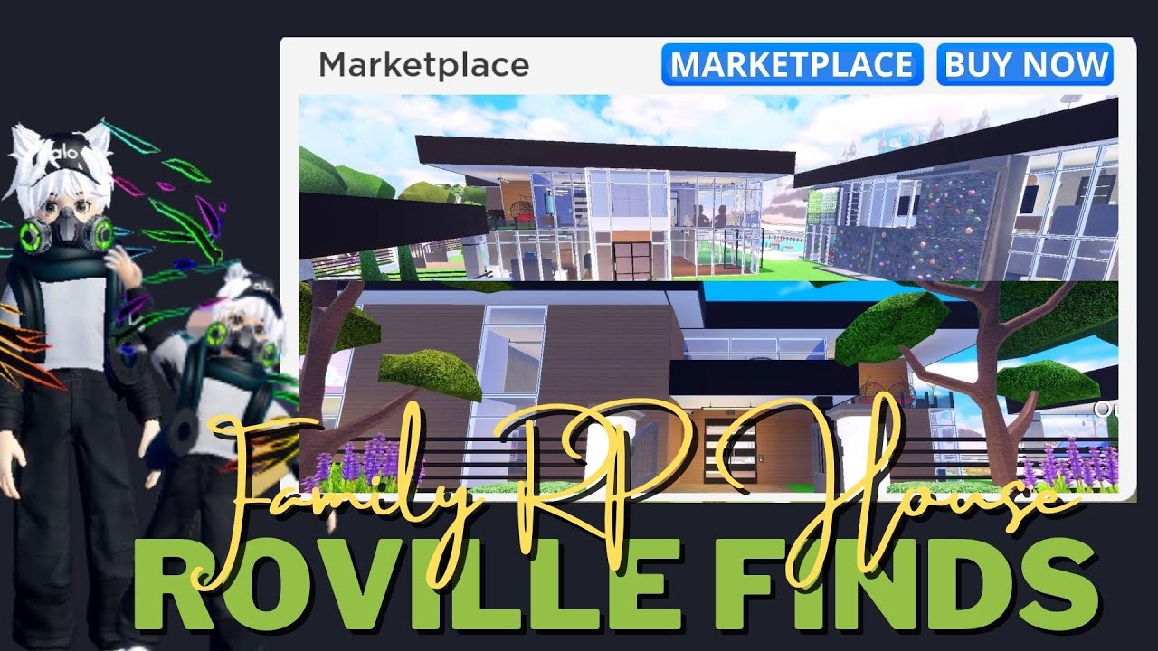 [HOUSE TOUR] - Family RP House | RoVille Finds | RoVille Builds - YouTube