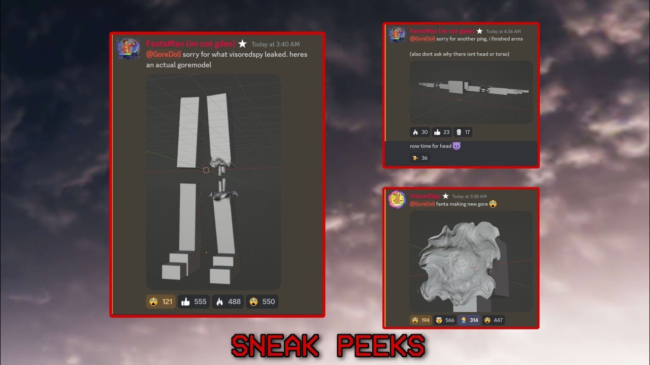 Newest GoreBox SNEAK PEEKS For GoreModels! - YouTube