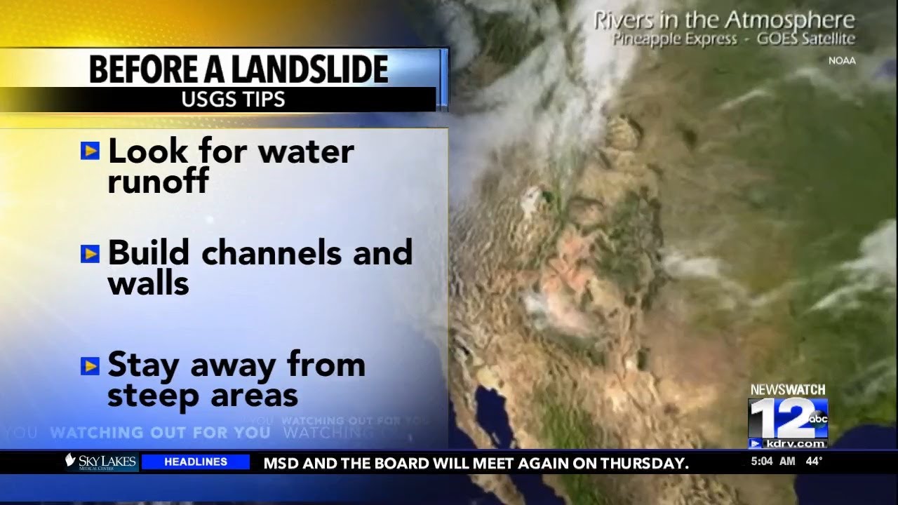 How to stay safe during a landslide - YouTube