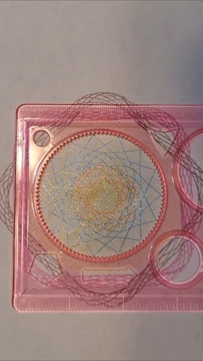 Multi layered spirograph with custom complex gears #spirograph #maths #pattern - YouTube