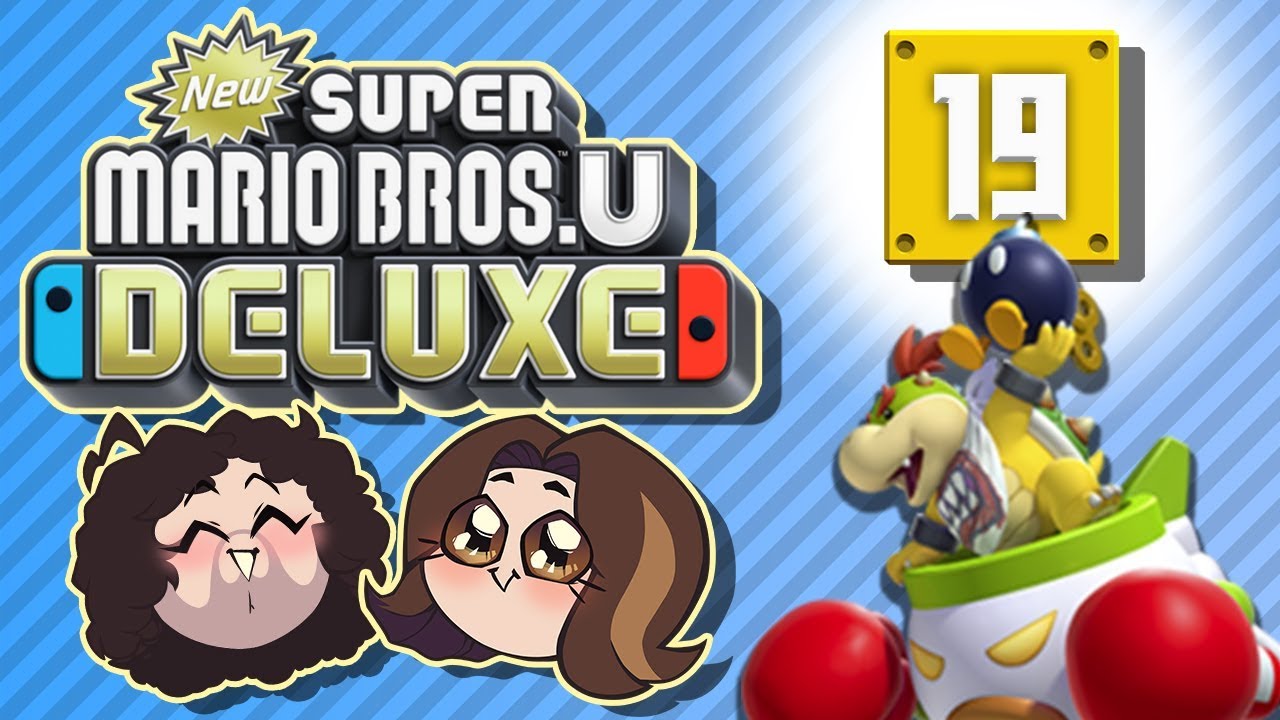 Super Mario Bros U Deluxe: Jr's Back - PART 19 - Game Grumps - YouTube
