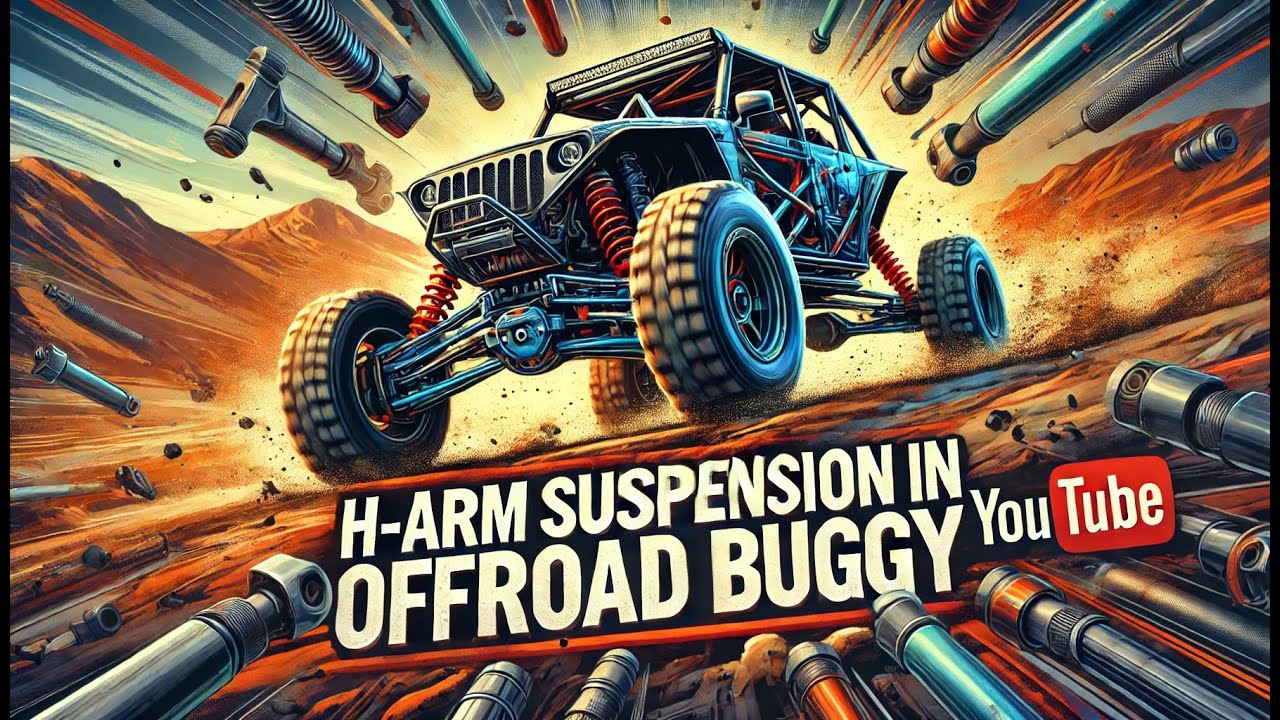 H-Arm Suspension with One Control Link | Soildworks | BAJA ATV - YouTube
