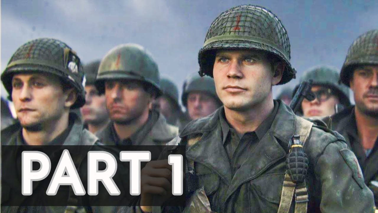 CALL OF DUTY WW2 Walkthrough Gameplay Part 1 - D DAY - Campaign Mission ...