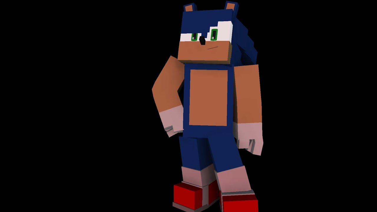 Minecraft Sonic Animation (Edit v0.2) - YouTube