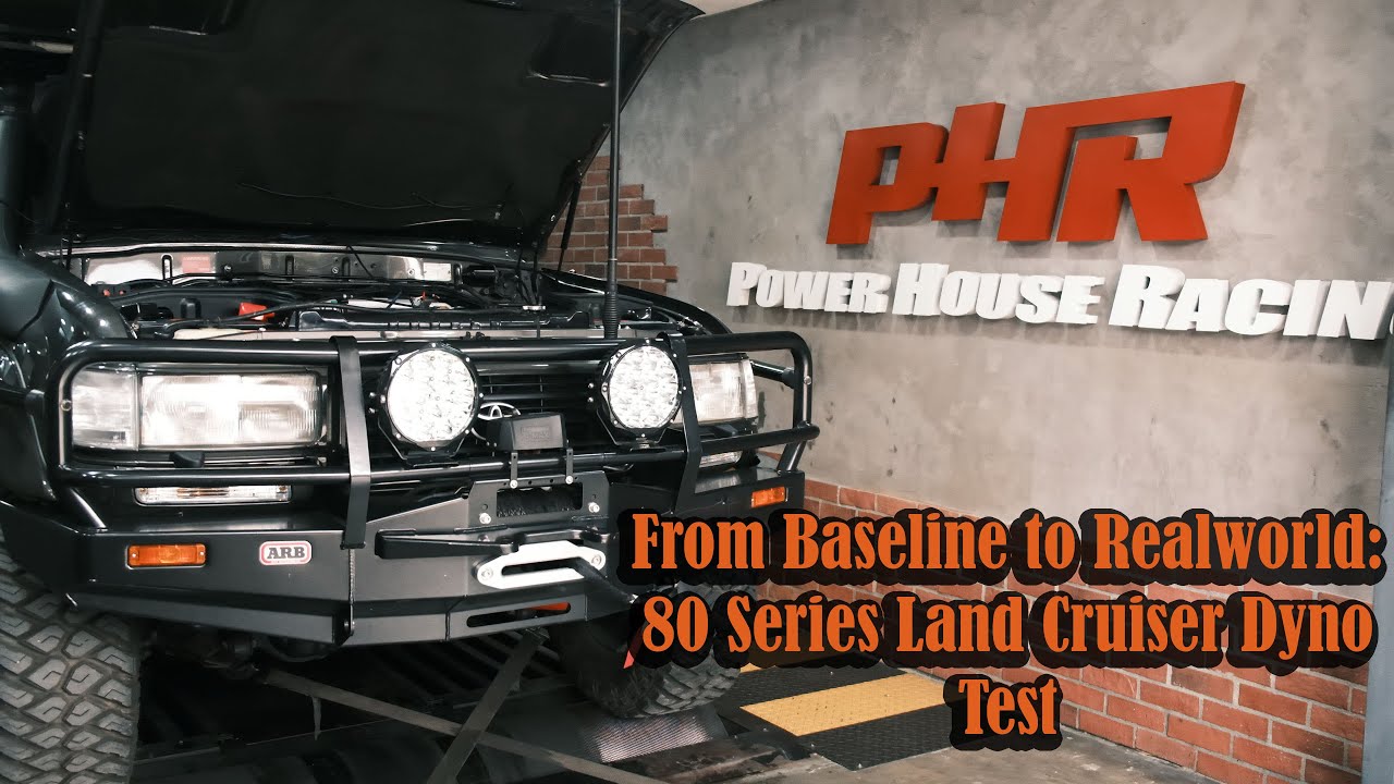 From Baseline to Real World: 80 Series Land Cruiser Dyno Test - YouTube