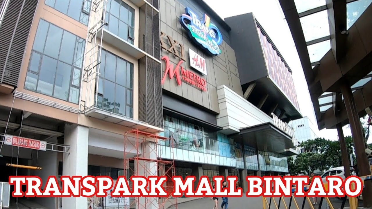 TRANSPARK MALL BINTARO / UPDATE PARKIRAN - YouTube